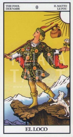 El Loco en las cartas del tarot - Tarot de Tiziana