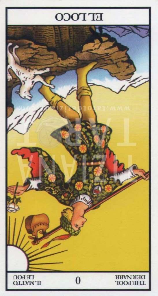 El Loco en las cartas del tarot - Tarot de Tiziana
