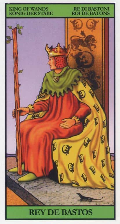 Aprender el tarot: Los bastos en tu fase del viaje - Tarot de Tiziana