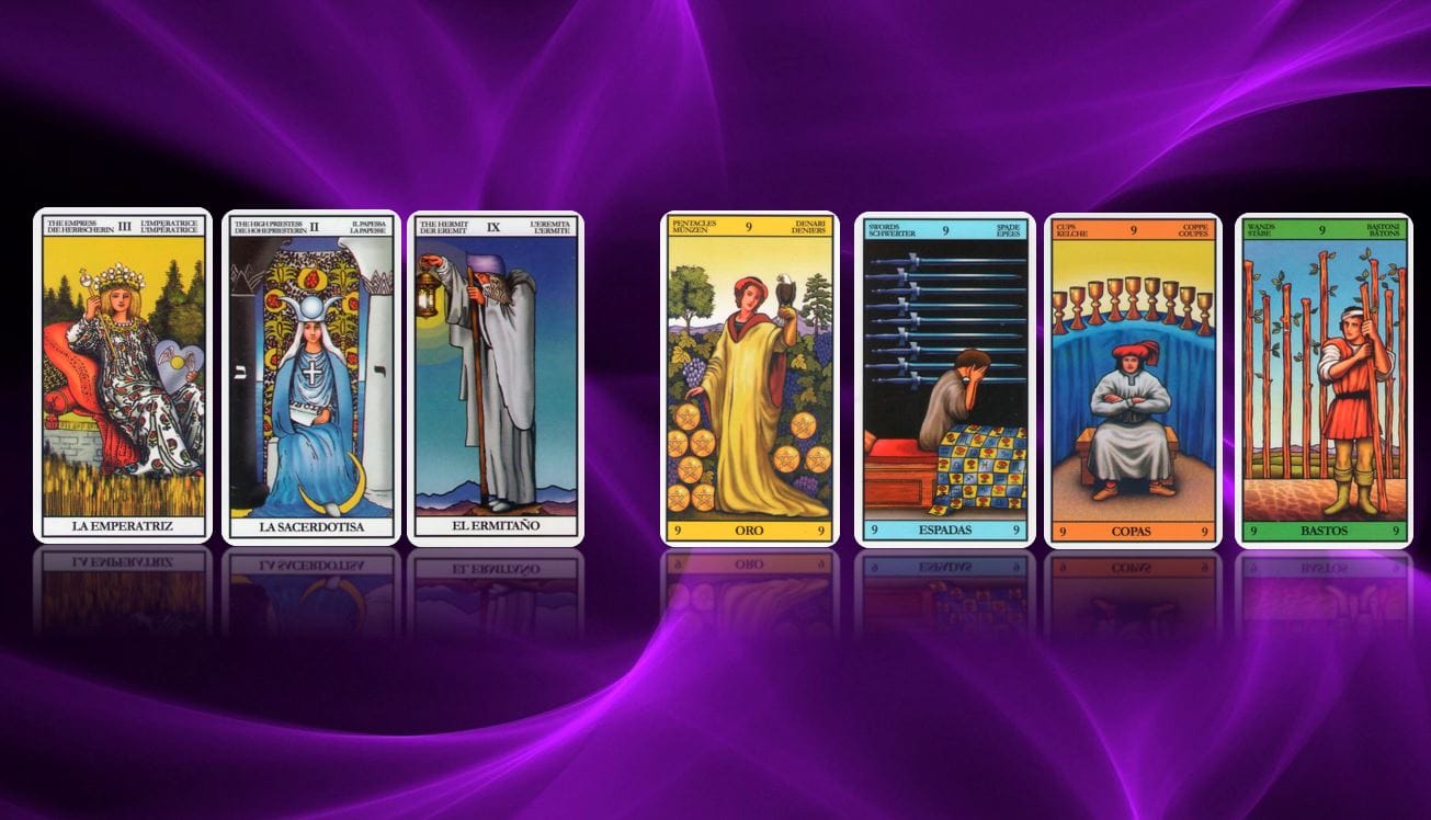 La simbología en la carta de la Luna explicada - Tarot de Tiziana