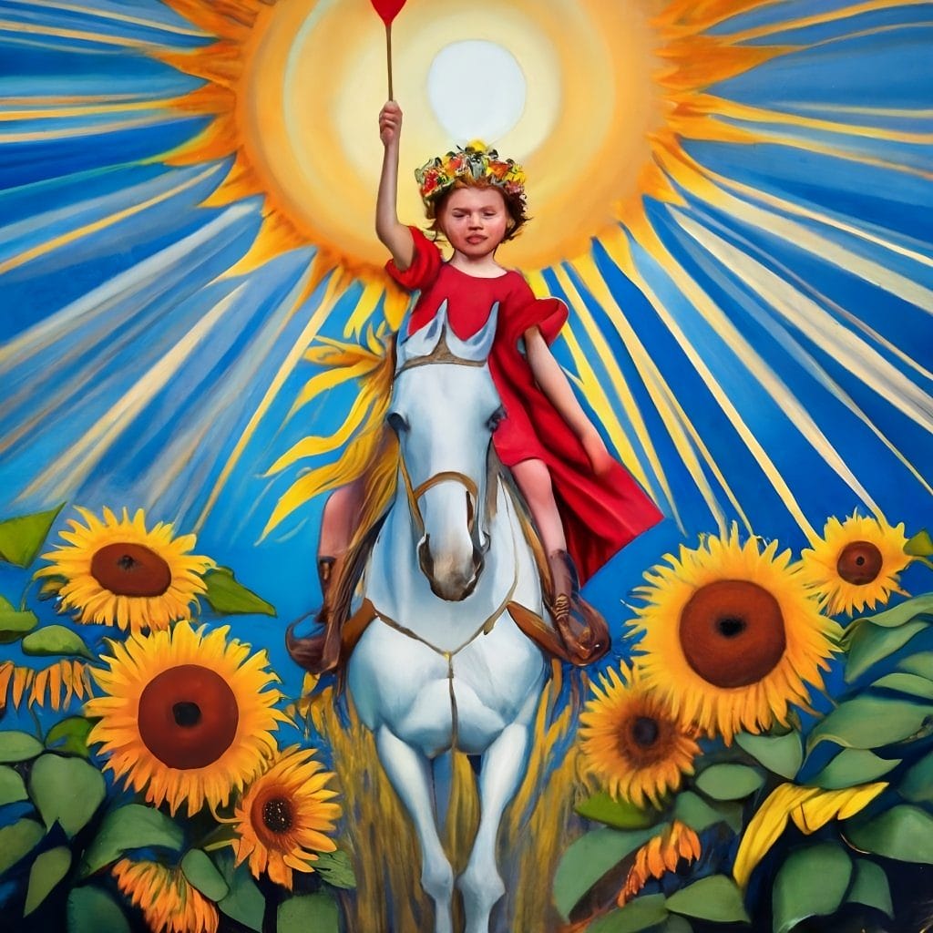 La carta del Sol en el amor y sus significados - Tarot de Tiziana